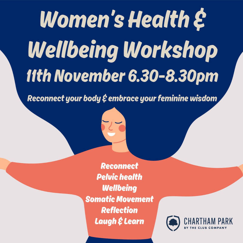 Women's Health & Wellbeing Workshop - Chartham Park